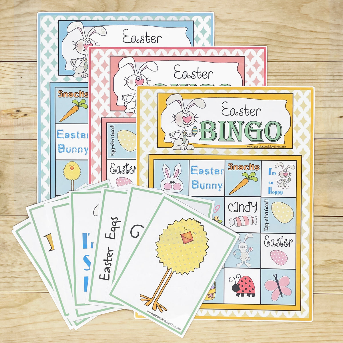 “Easter Bingo” Printable Easter Game – Parties and Playtime