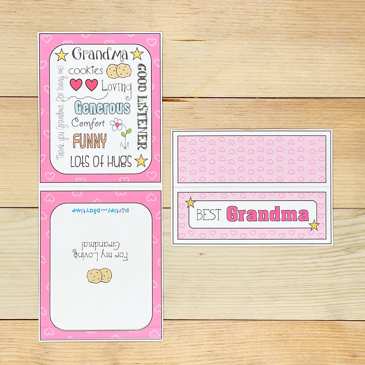 PRINTABLE Mother's Day Treat Holder "Best Grandma" (Printable Mother's ...