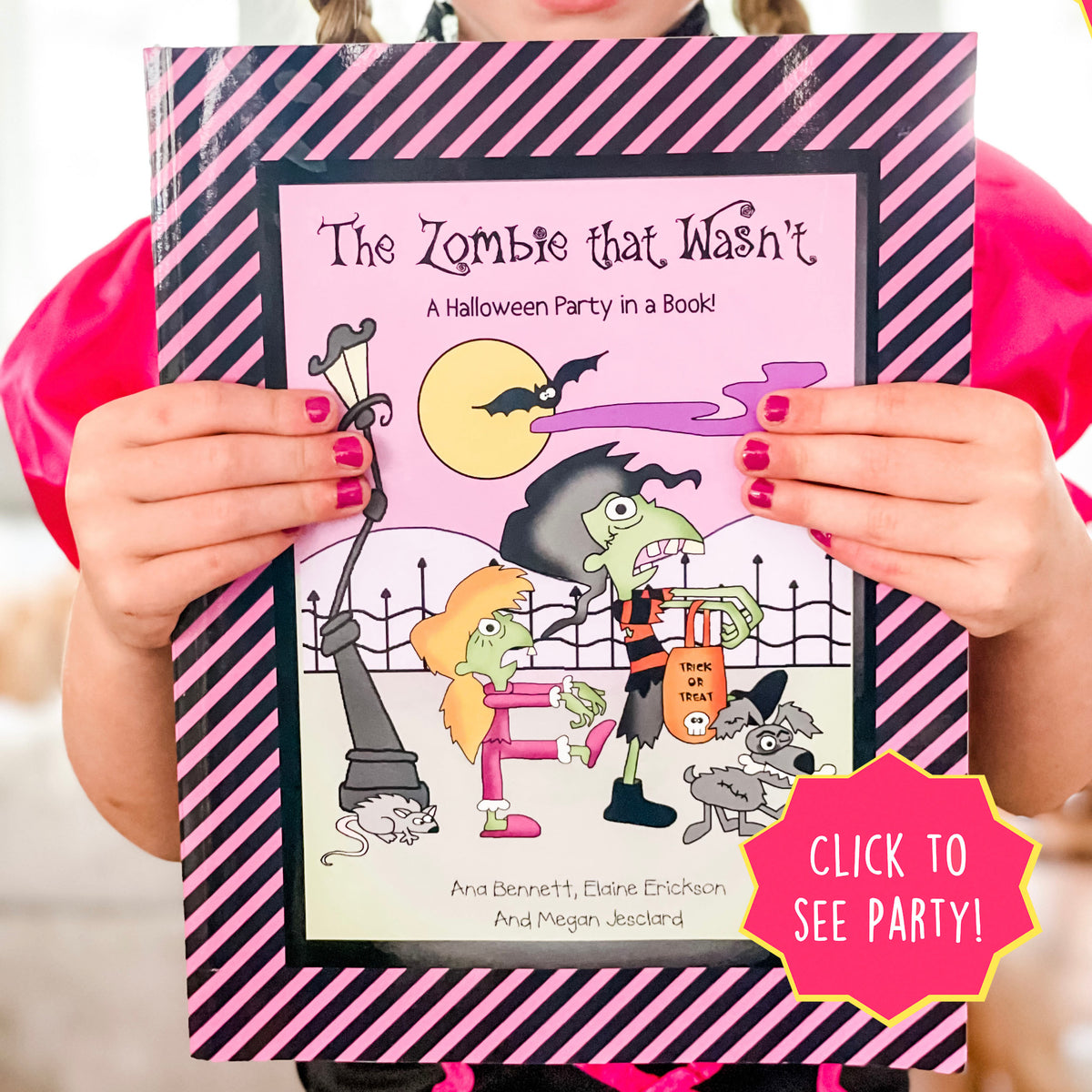 PRINTABLE Halloween Party-in-a-Book™ "The Zombie That Wasn't" (Hallowe ...