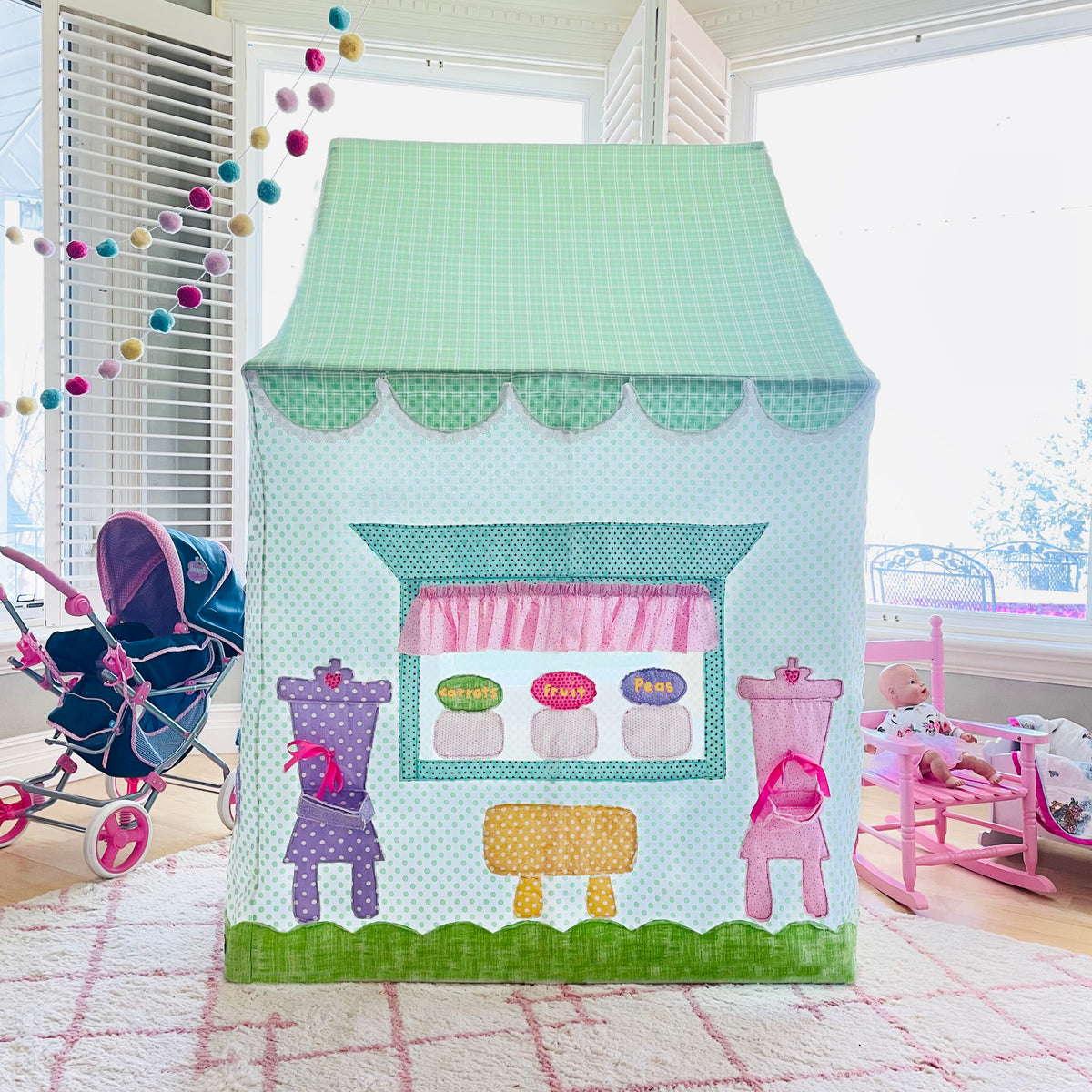 "Dolly" DIY PVC Playhouse Pattern - Get Started Today! – Parties and ...