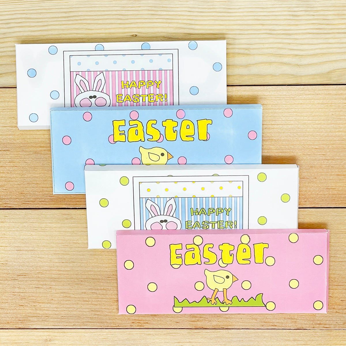 "Happy Easter" Printable Easter Candy Bar Box - DOWNLOAD NOW! – Parties ...