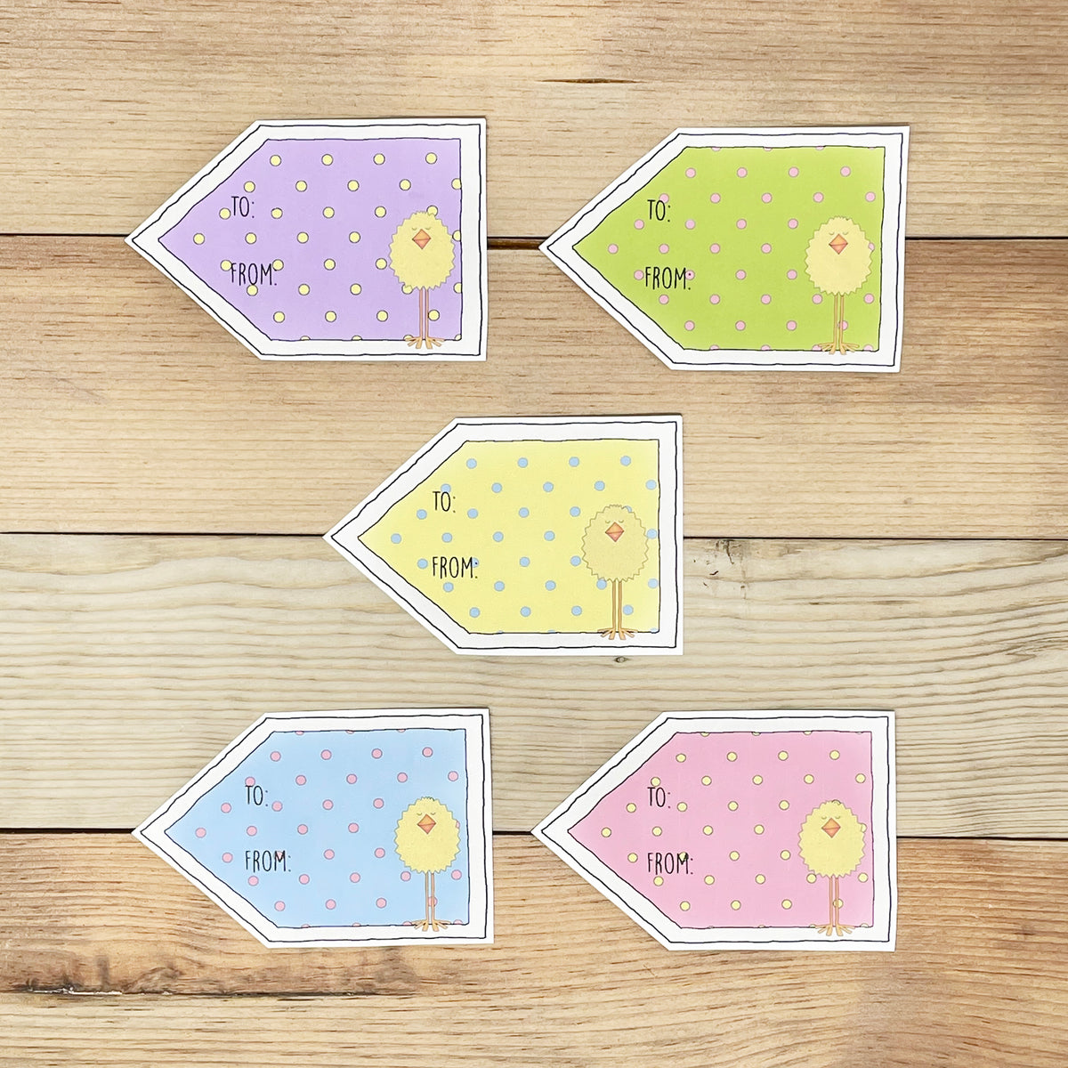 "Fluffy Chick" Printable Tag - Download NOW! – Parties and Playtime