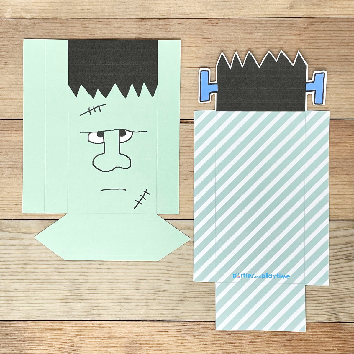 "Frank" Printable Halloween Goody Bag - Download NOW! – Parties and ...