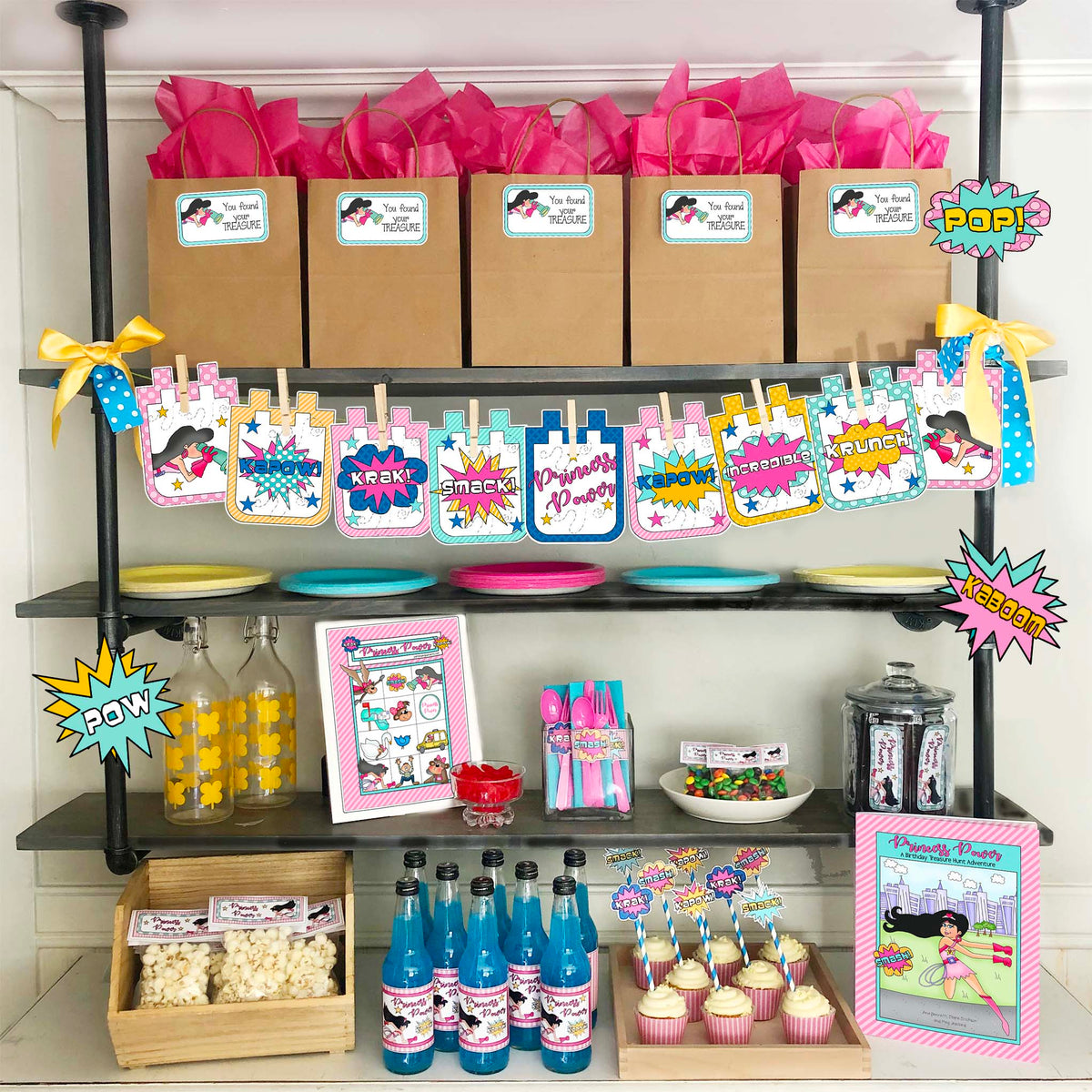 "Princess Power" Party-in-a-Book - Create the Perfect Birthday Now ...