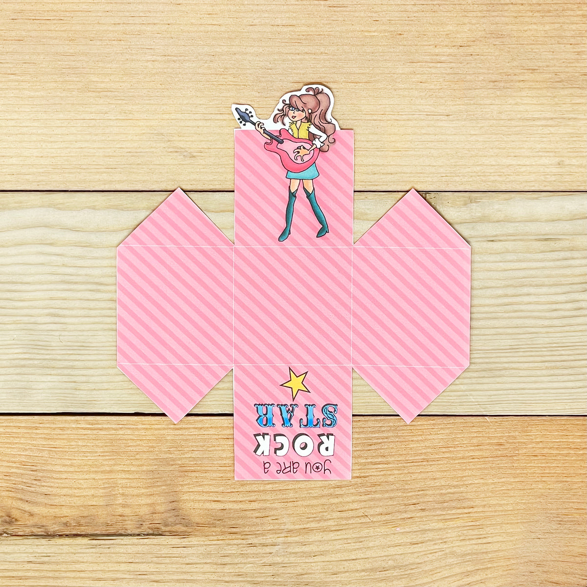 "Pink Rockstar" Printable Birthday Candy Box - DOWNLOAD NOW! – Parties ...