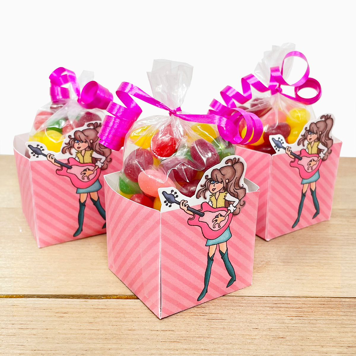 "Pink Rockstar" Printable Birthday Candy Box - DOWNLOAD NOW! – Parties ...