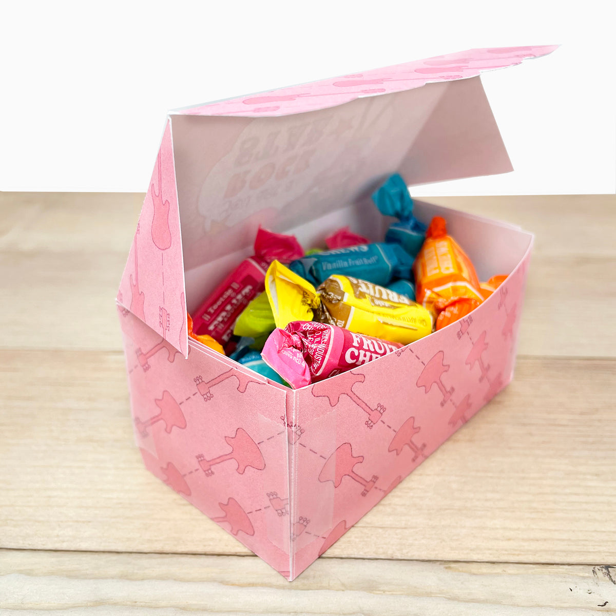 "Pink Rockstar" Printable Birthday Treat Box - DOWNLOAD NOW! – Parties ...
